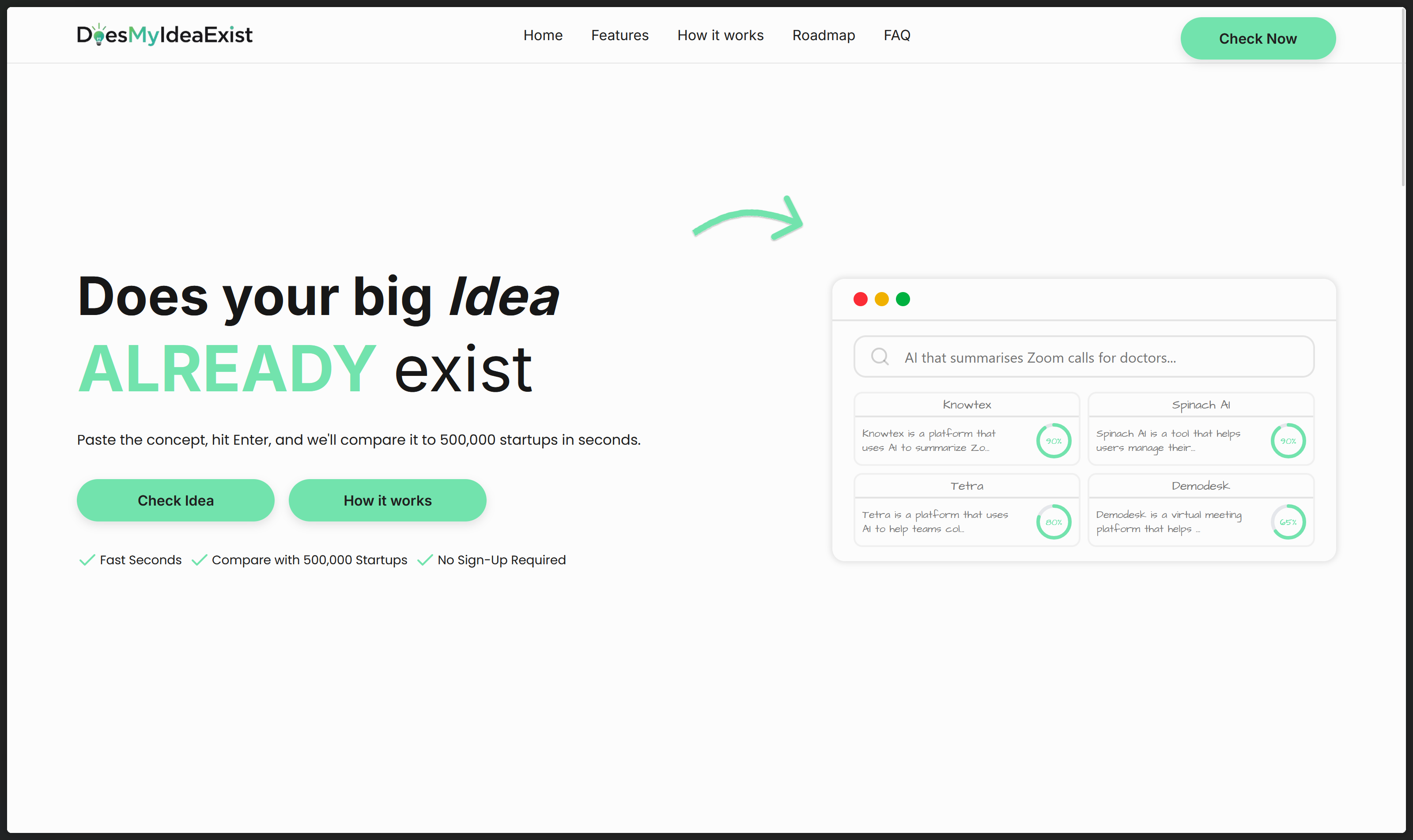 Does My Idea Exist? | Instantly Check Startup Competition